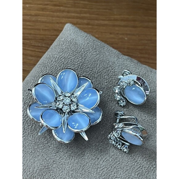 Charles Reis CR Company | Jewelry | Vintage Rare Charles Reis Cr Co 2k White Gold Filled Blue ...